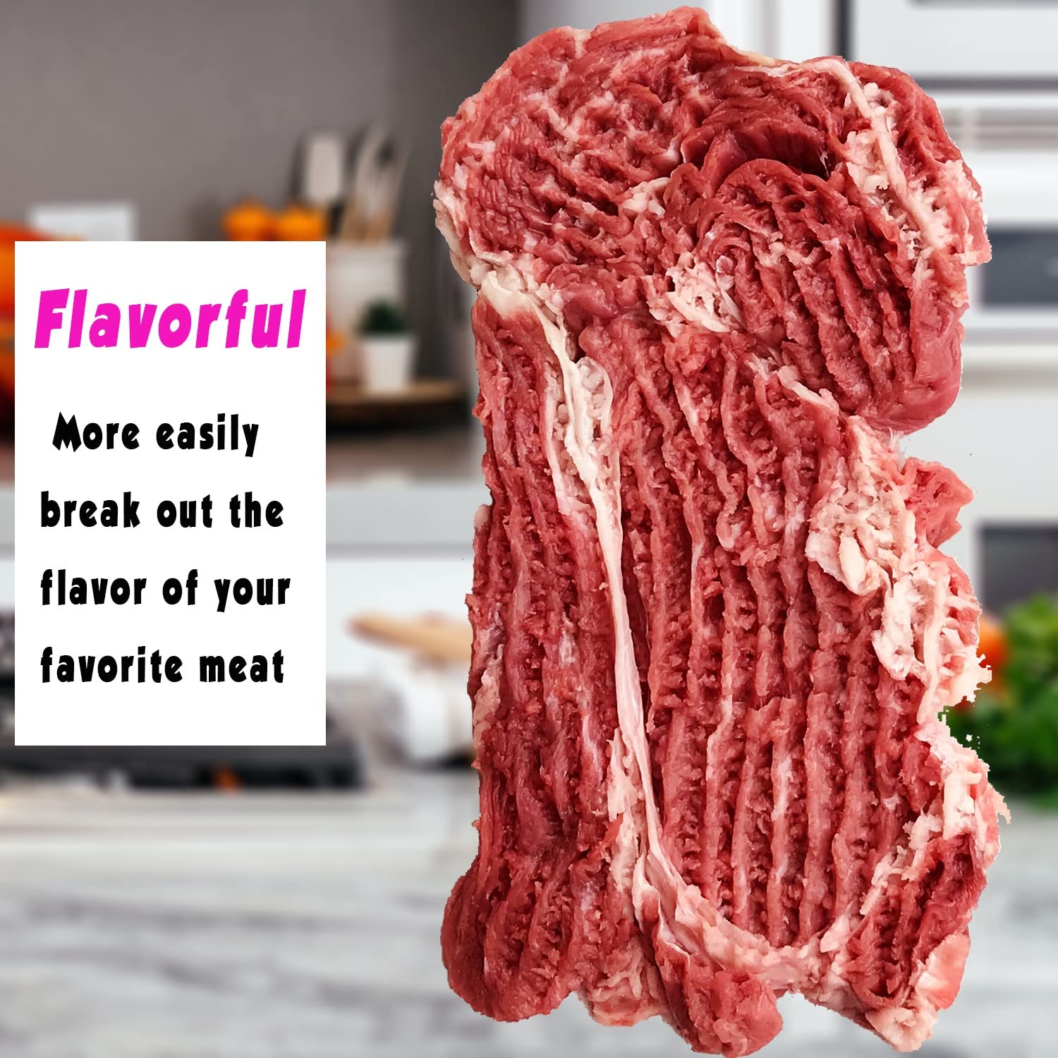 [UPGRADE] Meat Tenderizer Attachment for All KitchenAid Household Stand Mixers- Mixers Accesssories [No More Jams,No More Break,Easier to clean]