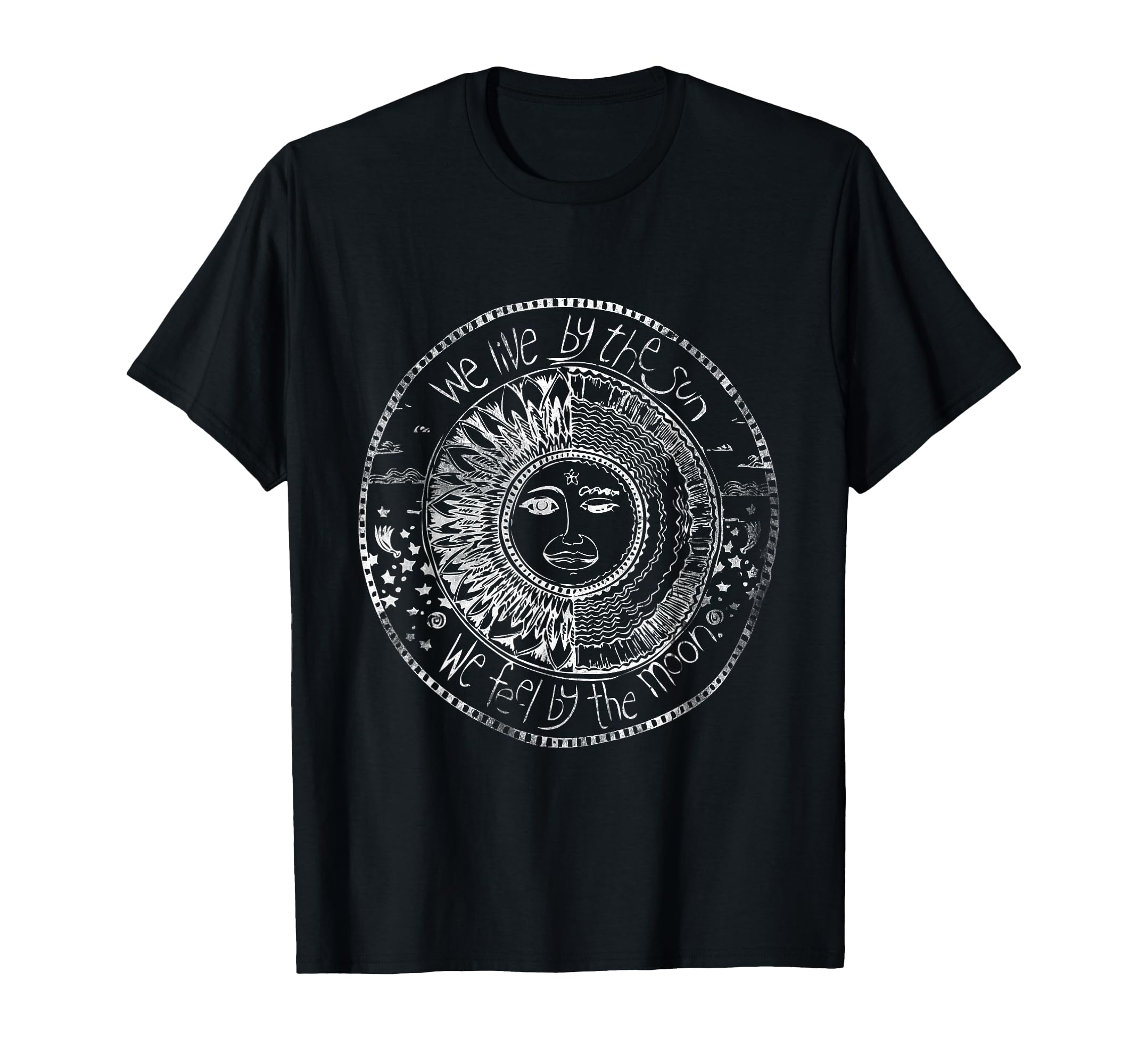 Sun Moon Spirituality Nature T-Shirt