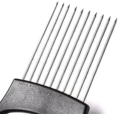 Boolavard The Best Onion Holder for Slicing All-In-One | Potato holder | Onion Cutter | Onion Chopper Stainless Steel
