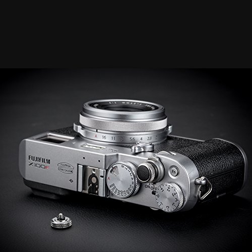 JJC Camera Soft Release Button, Shutter Button for Fuji Fujifilm X-T5 X-T4 X-T3 X-T30 X-T30 II X-T20 X-PRO3 X100V X100F X-E4 X-E3 Sony RX1R II RX10 IV III Leica M10 M9 Nikon Df F3