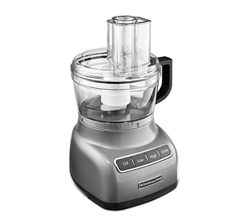 KitchenAid KFP0711CU Food Processor, 7 Cup, Contour Silver