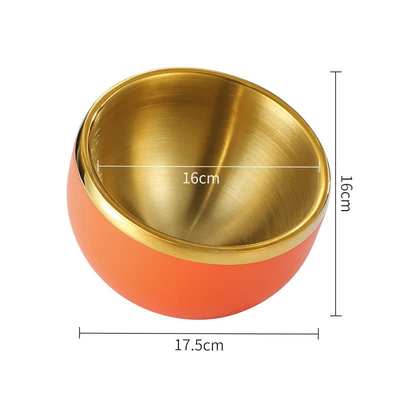 YFZMD Ktv Table Supplies Full Set of Fruit Plate Ice Bucket Microphone Holder Toothpick Cup Tissue Box Stainless Steel