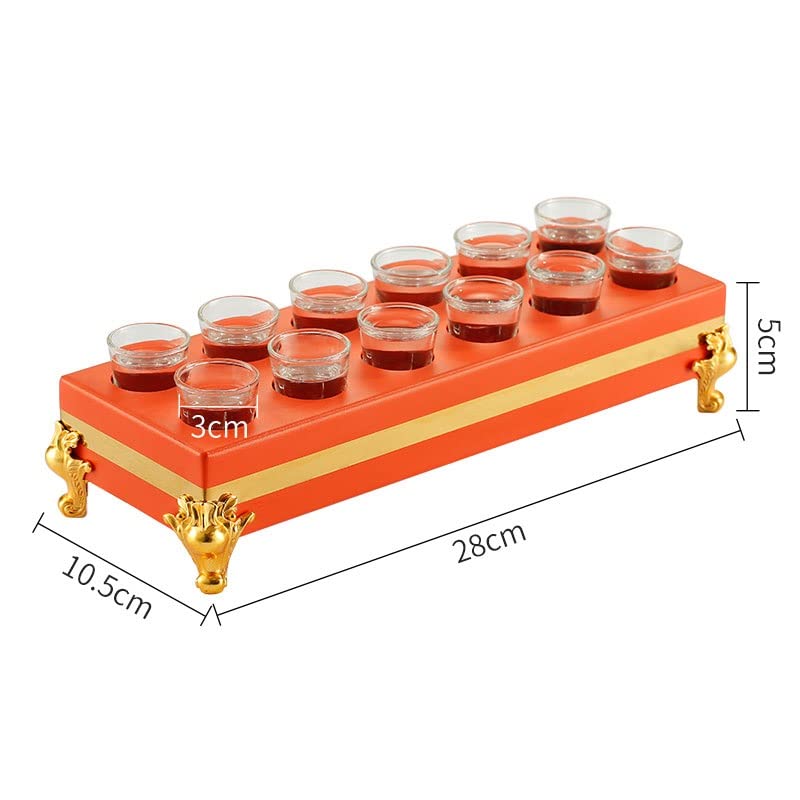 YFZMD Ktv Table Supplies Full Set of Fruit Plate Ice Bucket Microphone Holder Toothpick Cup Tissue Box Stainless Steel