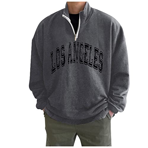 Alalaso Cool Hoodie Shirts for Men Wicking Moisture Baggy Cotton Long Sleeve Crewneck Tops Sun Protection Style Running Sweatshirt Men Sweatshirts
