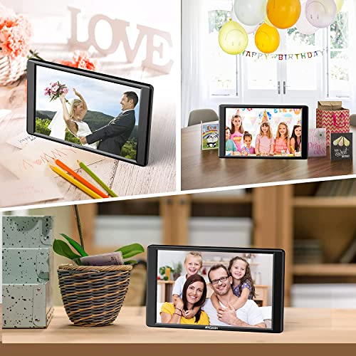 MYDASH - 10.1 inch Digital Picture Frame - Smart Photo Frame with Built-in 32GB Large Memory, IPS Screen, Auto Rotate, USB Flash Drive.