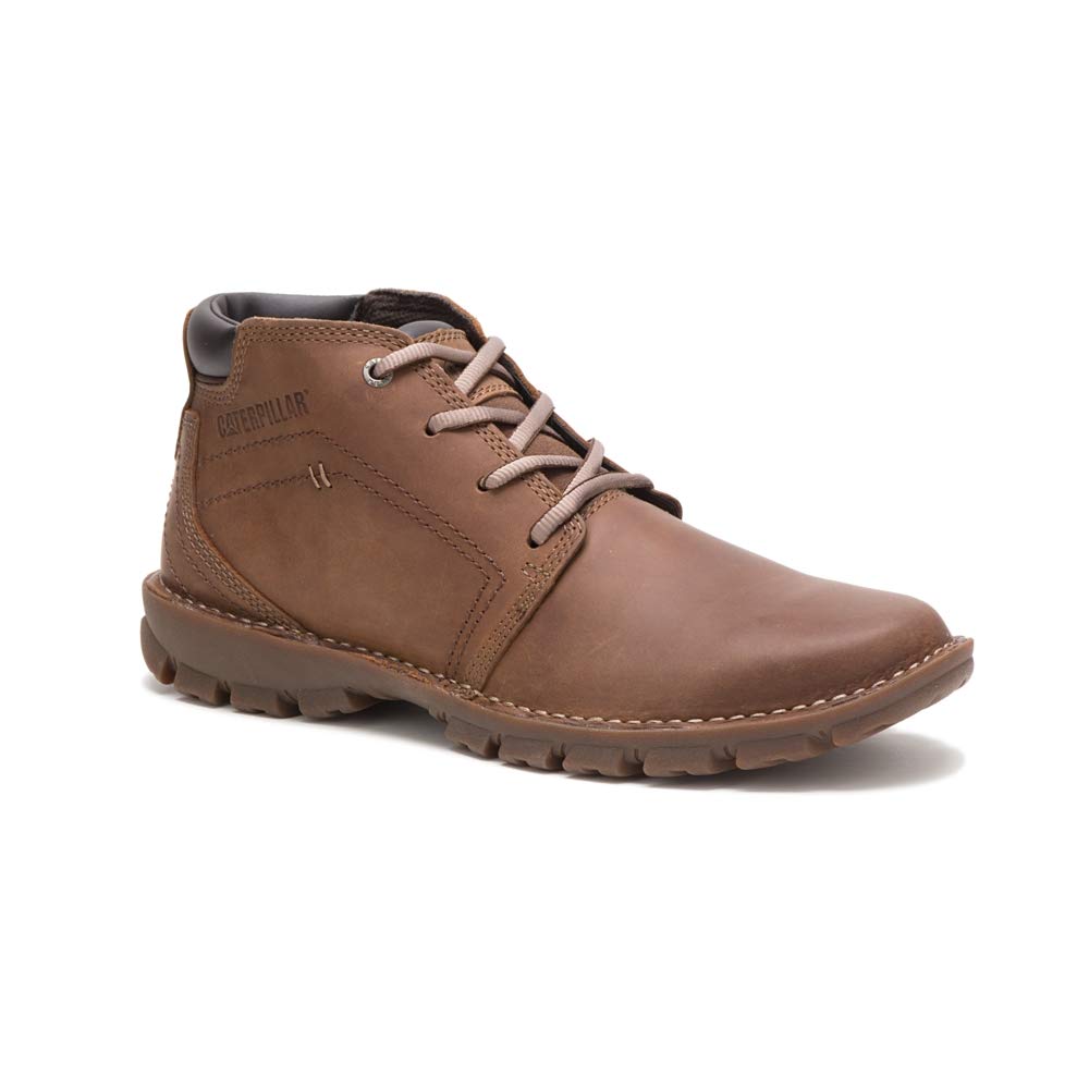 Cat Footwear Men's Transform 2.0 Chukka Boot, Dark Beige, 12