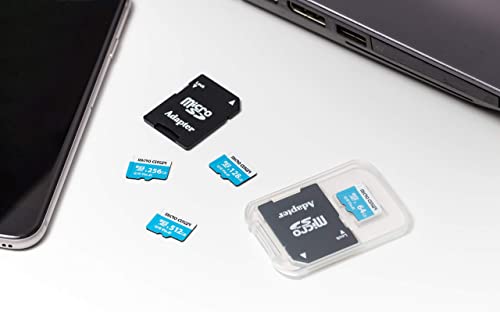 Micro Center 64GB microSDXC Card 2 Pack, Nintendo-Switch Compatible Micro SD Card, UHS-I C10 U3 V30 4K UHD Video A1 R/W Speed up to 95/30 MB/s Flash Memory Card with Adapter (64GB x 2)