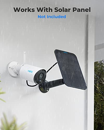 REOLINK Wireless Outdoor Security Camera, No Hub Needed, 1080P HD, Wire-Free Rechargeable Battery Powered, Home Surveillance with 2.4GHz WiFi, Local Storage, 2-Way Talk, Argus Eco 2 Pack