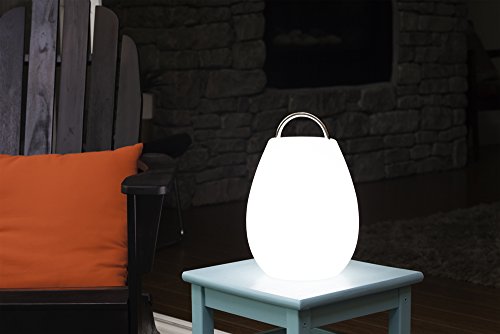 Allsop Home & Garden 31974 Nomad Indoor/Outdoor Lantern, White