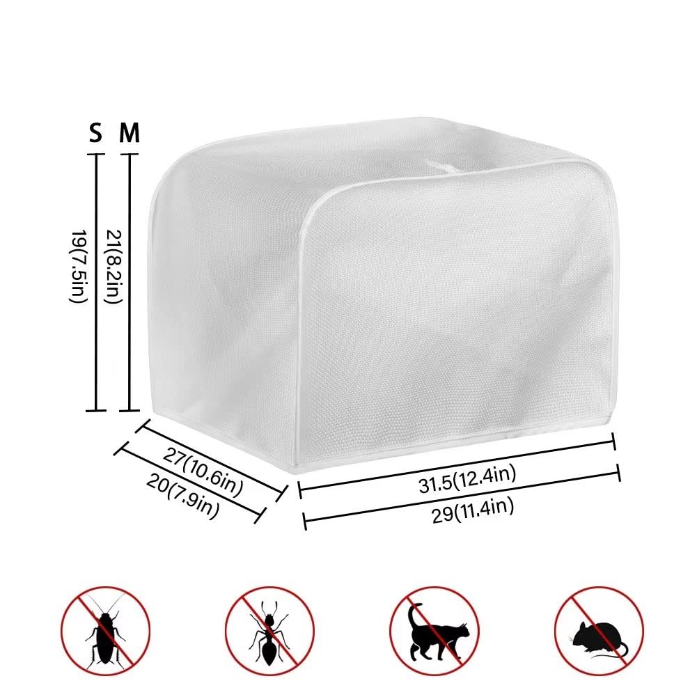 Kathyboom Coffee 4 slice Toaster Cover Appliance Cover Toaster Dust And Fingerprint,Washable Kitchen Accessories