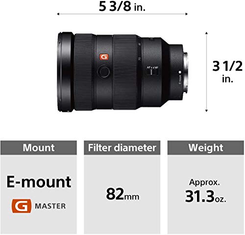SONY FE 24-70mm f/2.8 GM Lens (Renewed)