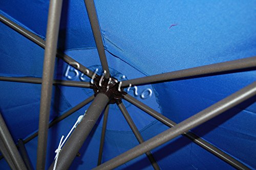 BELLRINO DECOR Replacement ROYAL BLUE STRONG & THICK Umbrella Canopy for 9ft 8 Ribs (Canopy Only) (ROYAL BLUE-98)