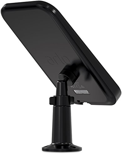 Arlo Solar Panel - Arlo Certified Accessory - Charge Select Arlo Cameras with the Power of the Sun, Works with Arlo Pro, Pro 2, Go and Security Lights, Black - VMA4600