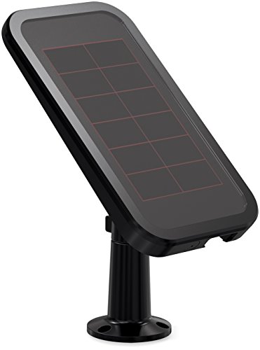 Arlo Solar Panel - Arlo Certified Accessory - Charge Select Arlo Cameras with the Power of the Sun, Works with Arlo Pro, Pro 2, Go and Security Lights, Black - VMA4600
