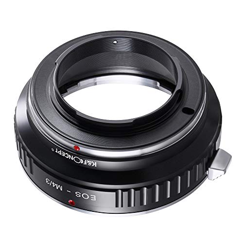 K&F Concept Lens Mount Adapter Compatible with Canon EOS (EF/EF-S) Mount Lens to M4/3(Micro Four Thirds) MFT Olympus Pen and Panasonic Lumix Cameras