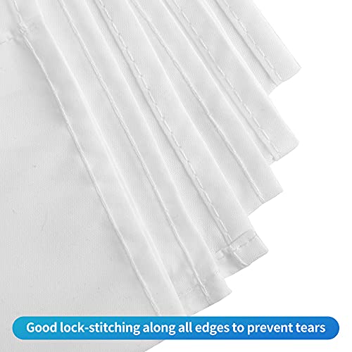 Hemmotop White Backdrop Background 10 x 12 ft White Backdrop Screen for Photography,Seamless White Photography Backdrop Background for Photo Video Studio