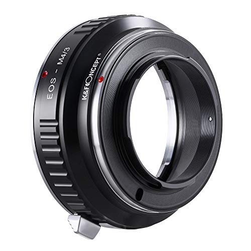 K&F Concept Lens Mount Adapter Compatible with Canon EOS (EF/EF-S) Mount Lens to M4/3(Micro Four Thirds) MFT Olympus Pen and Panasonic Lumix Cameras