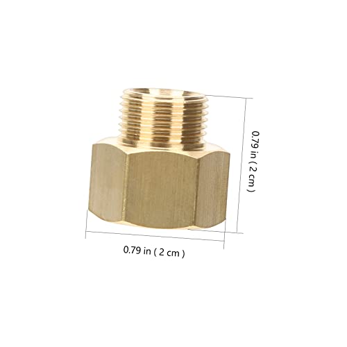 generic 2pcs Pipe Outer Fitting/Adapter Inner Extension To Thread Propane G/