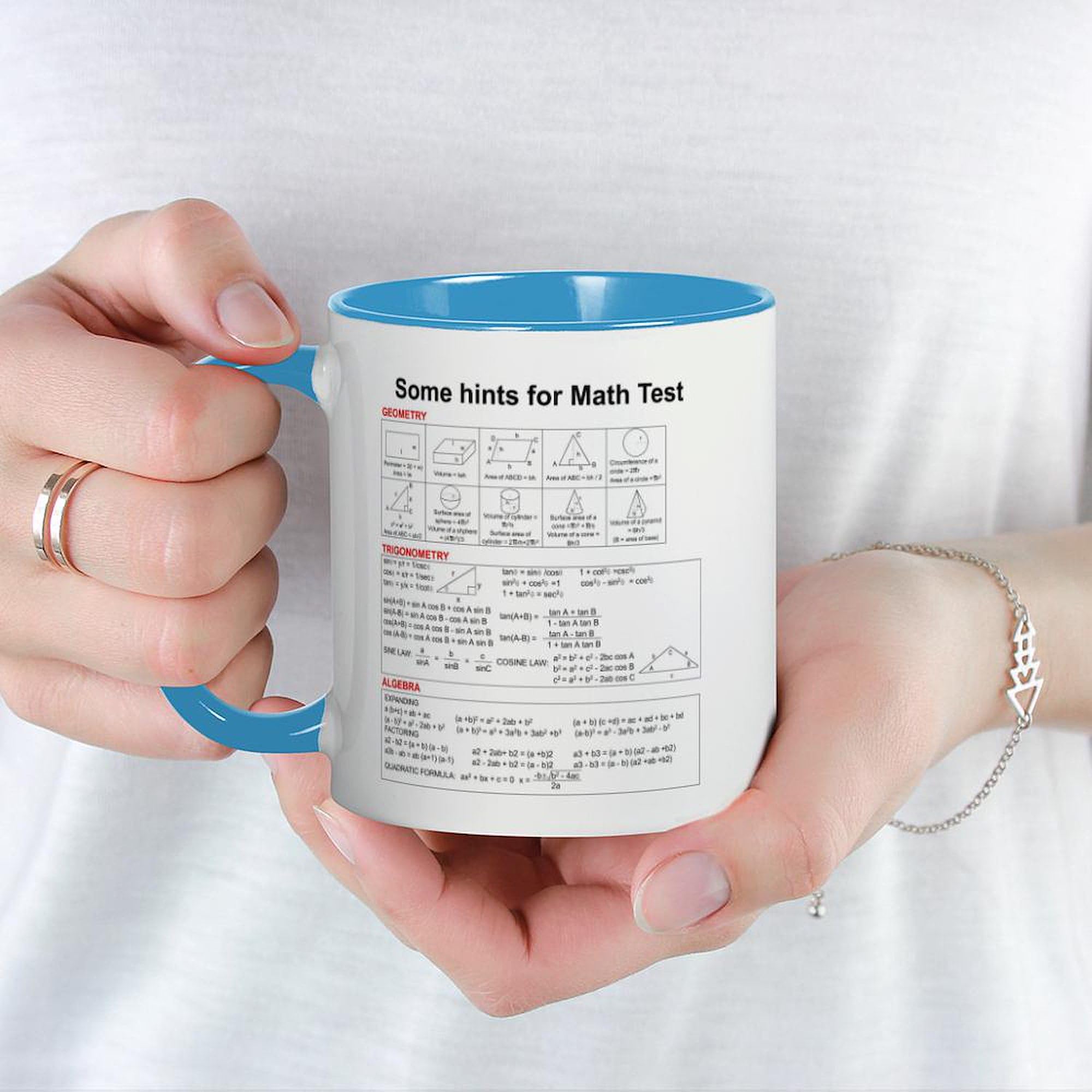 CafePress Math Equations Mug Mugs Ceramic Coffee Mug, Tea Cup 11 oz