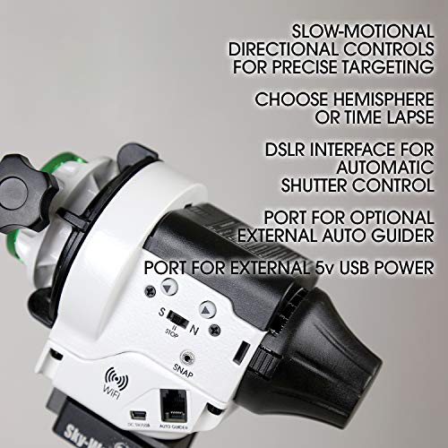 Sky-Watcher Star Adventurer 2i Pro Pack β Motorized DSLR Night Sky Tracker Equatorial Mount for Portable Nightscapes, Time-Lapse and Panoramas β Wi-Fi App Camera Control β Long Exposure (S20512)