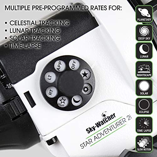Sky-Watcher Star Adventurer 2i Pro Pack β Motorized DSLR Night Sky Tracker Equatorial Mount for Portable Nightscapes, Time-Lapse and Panoramas β Wi-Fi App Camera Control β Long Exposure (S20512)