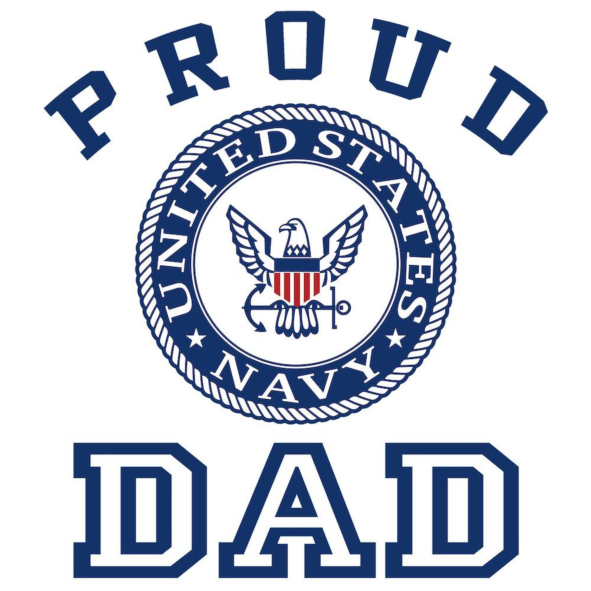 CafePress Proud US Navy Dad Mug Ceramic Coffee Mug, Tea Cup 11 oz