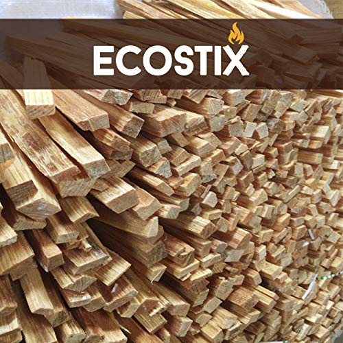 EasyGoProducts Eco-Stix Fatwood Fire Starter Kindling Firewood Sticks – 100% Organic – Firestarter for Wood Stoves, Fireplaces, Campfires, Bonfires, 25 Lbs
