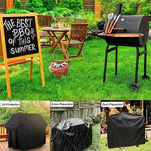 APURK Outdoor Garden Protective with Waterproof Cover Dust-Proof Grill and Barbecue Kitchen,Dining & Bar Us Grill (Black, One Size)