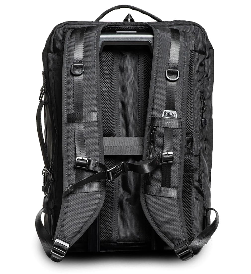 Sullen Blaq Paq Prime Tattoo Art Travel Lifestyle Backpack Bag - Black