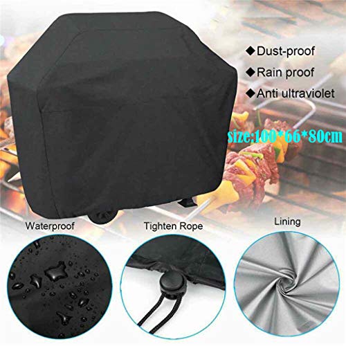 APURK Outdoor Garden Protective with Waterproof Cover Dust-Proof Grill and Barbecue Kitchen,Dining & Bar Us Grill (Black, One Size)