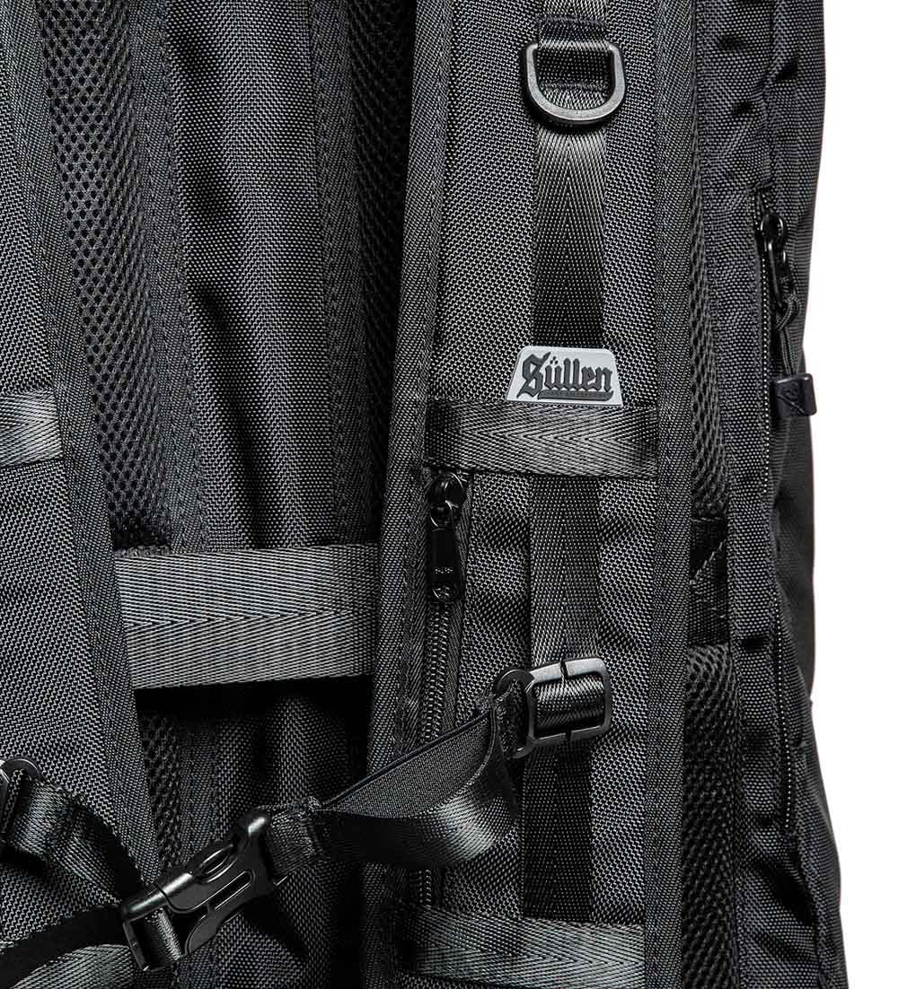 Sullen Blaq Paq Prime Tattoo Art Travel Lifestyle Backpack Bag - Black