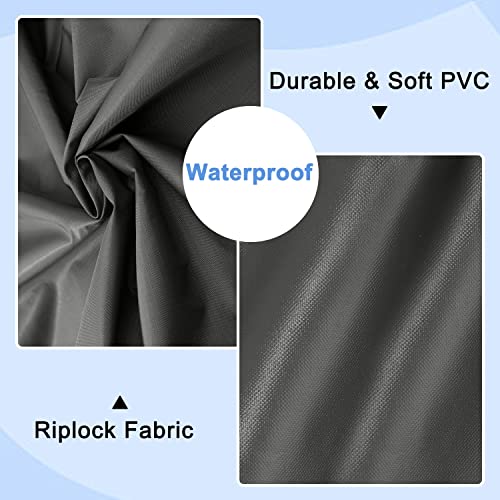 ABCCANOPY Waterproof Outdoor Patio Table Set Cover Lawn Patio Furniture Covers Heavy Duty UV Resistant Dust Proof Protective Covers, 60" Lx 60" Wx 23" H