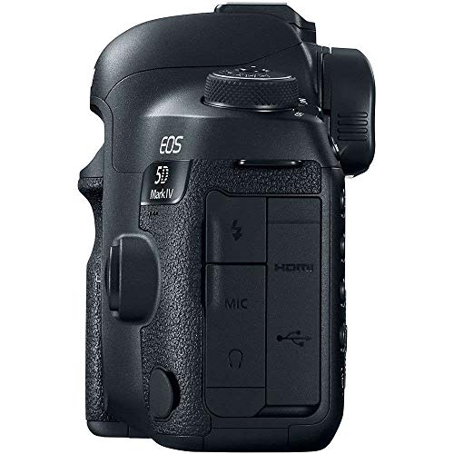 Canon EOS 5D Mark IV 30.4 MP Full Frame CMOS DSLR Camera (Body) Wi-Fi NFC 4K Video (1483C002) (Renewed)