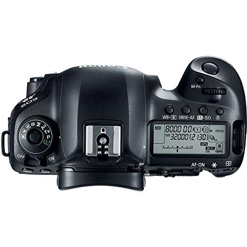 Canon EOS 5D Mark IV 30.4 MP Full Frame CMOS DSLR Camera (Body) Wi-Fi NFC 4K Video (1483C002) (Renewed)