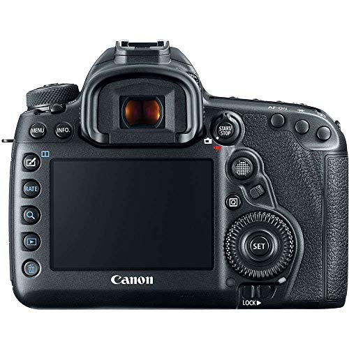 Canon EOS 5D Mark IV 30.4 MP Full Frame CMOS DSLR Camera (Body) Wi-Fi NFC 4K Video (1483C002) (Renewed)