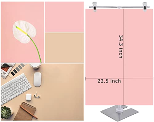 iprotech 6PCS 12Patterns Double-Sided Photography Background Paper with Stand, Waterproof Reusable 34x23in Flat Lay Photo Tabletop Backdrops for Product Food Jewelry Cosmetics Makeup