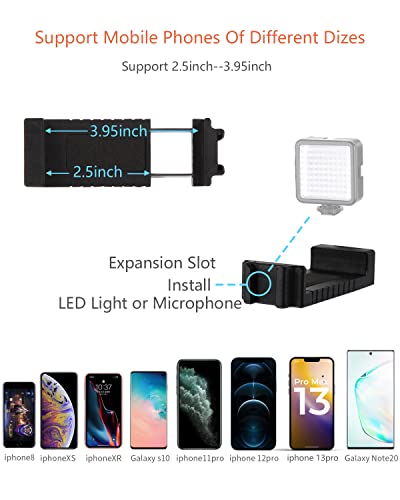 Adjustable Phone Tripod, Phone Stand for Recording, Overhead Phone Mount, Tabletop Tripod for Cookie Decorating and Teaching Online Live Streaming and Showing Drawing Sketching Cooking Recording