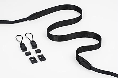 MINI GAGA DOROM Universal Adjustable Slim Shoulder Sling Neck Strap for All Camera DSLR SLR (Black)