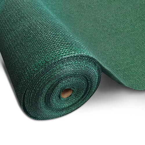Farm Plastic Supply - Green Shade Cloth - 70% - (6' x 10') - Mesh Fabric for Fence Privacy Screen, Garden Shade, Mesh Fence Screening, Shade Cloth Rolls, Wind Screen