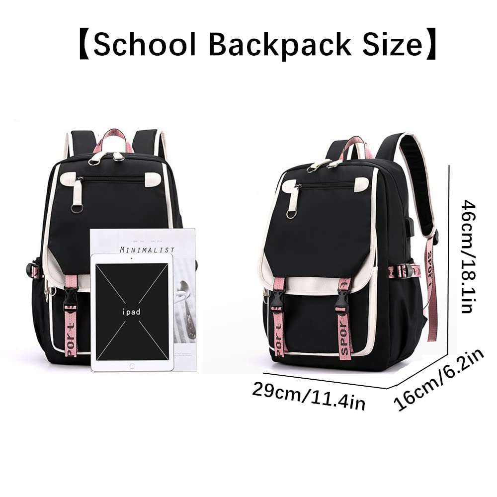 MITOWERMI Backpack for Girls Kids Schoolbags Elementary Middle School Students Bookbag Boys Backpacks Casual Daypacks Travel Bag