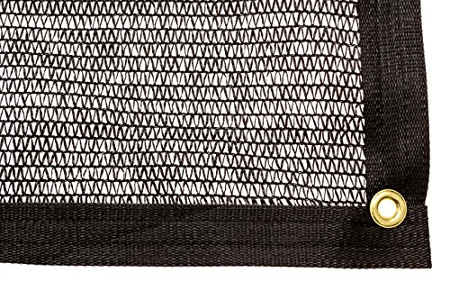 Be Cool Solutions 60% Black Outdoor Sun Shade Canopy: UV Protection Shade Cloth| Lightweight, Easy Setup Mesh Canopy Cover with Grommets| Sturdy, Durable Shade Fabric for Garden, Patio & Porch 20'x24'