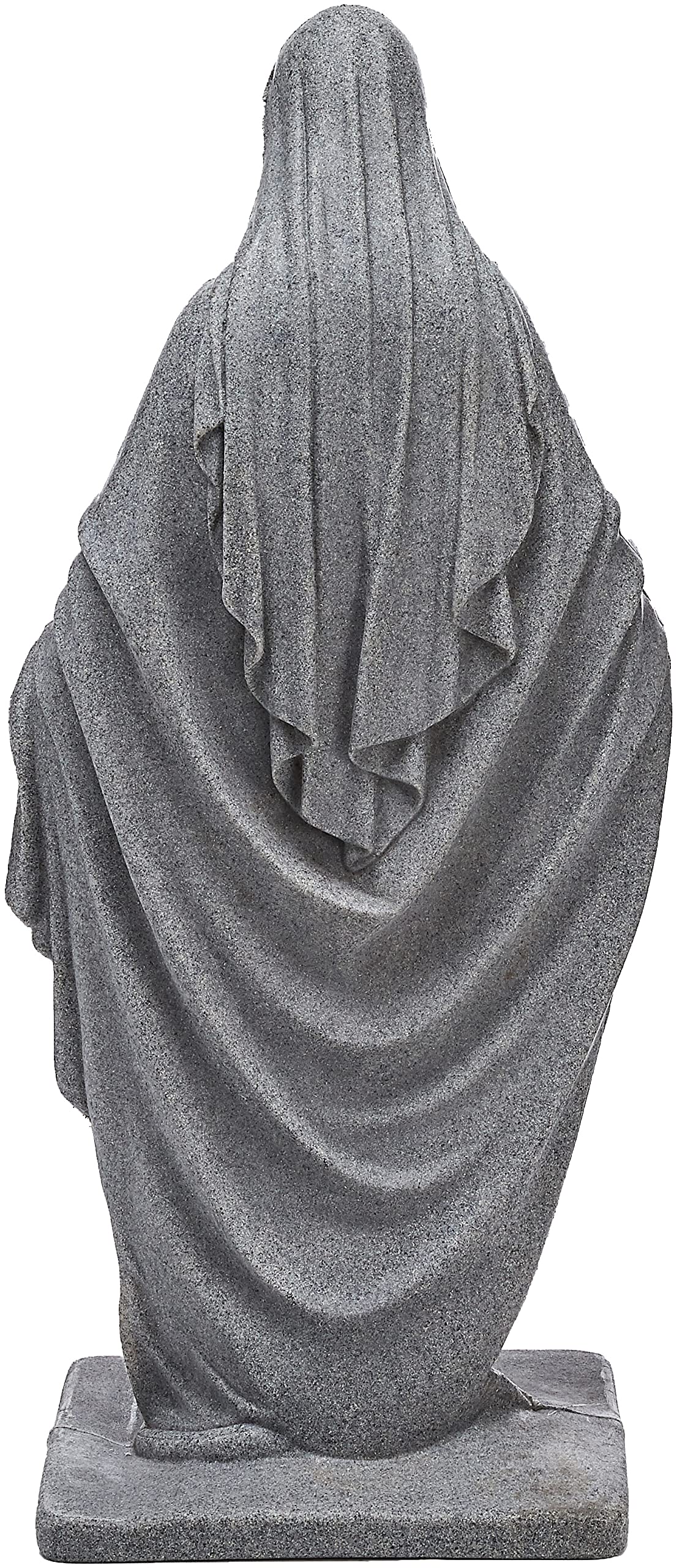 EMSCO Group Virgin Mary Statue – Natural Appearance – Made of Resin – Lightweight – 34” Height