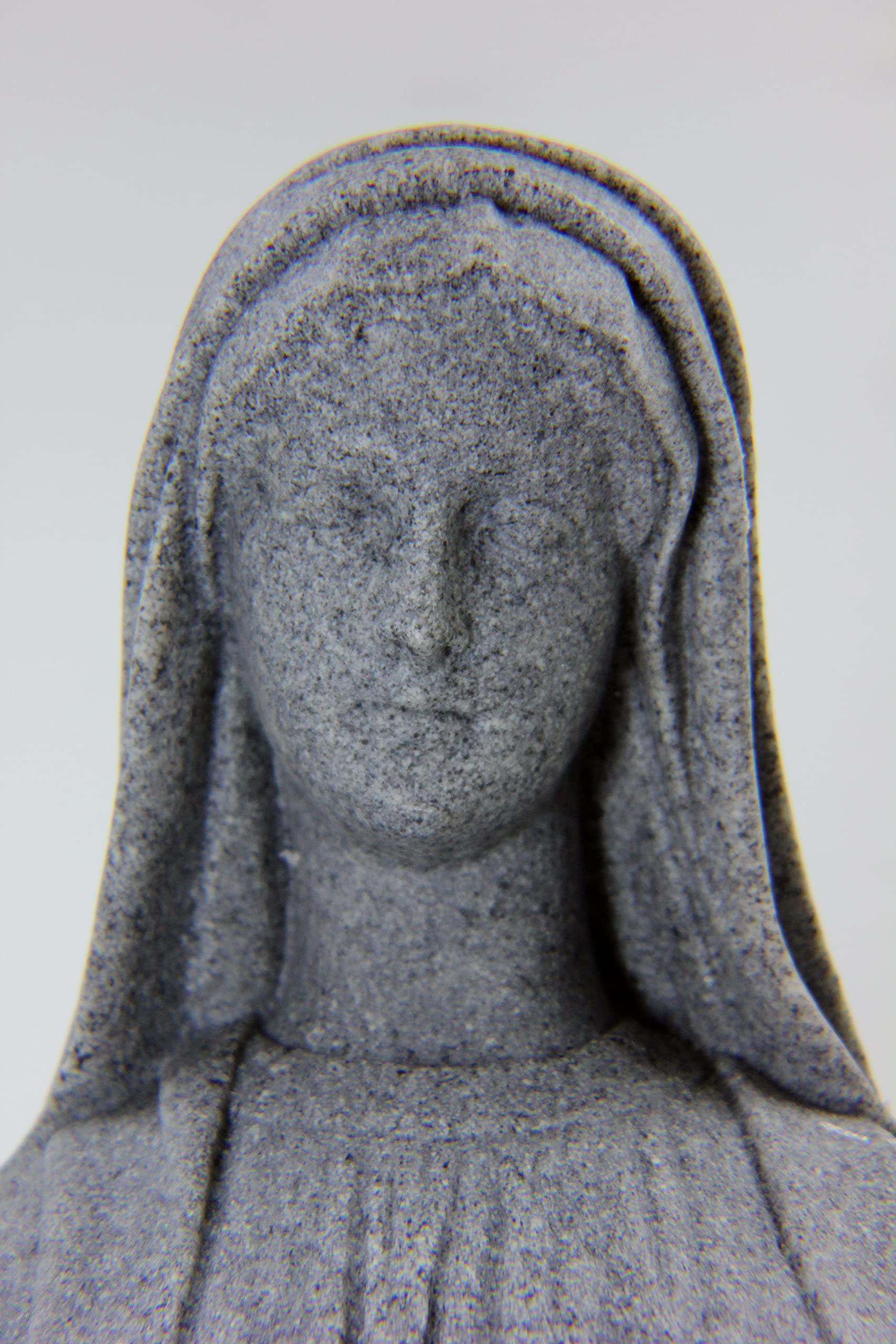 EMSCO Group Virgin Mary Statue – Natural Appearance – Made of Resin – Lightweight – 34” Height