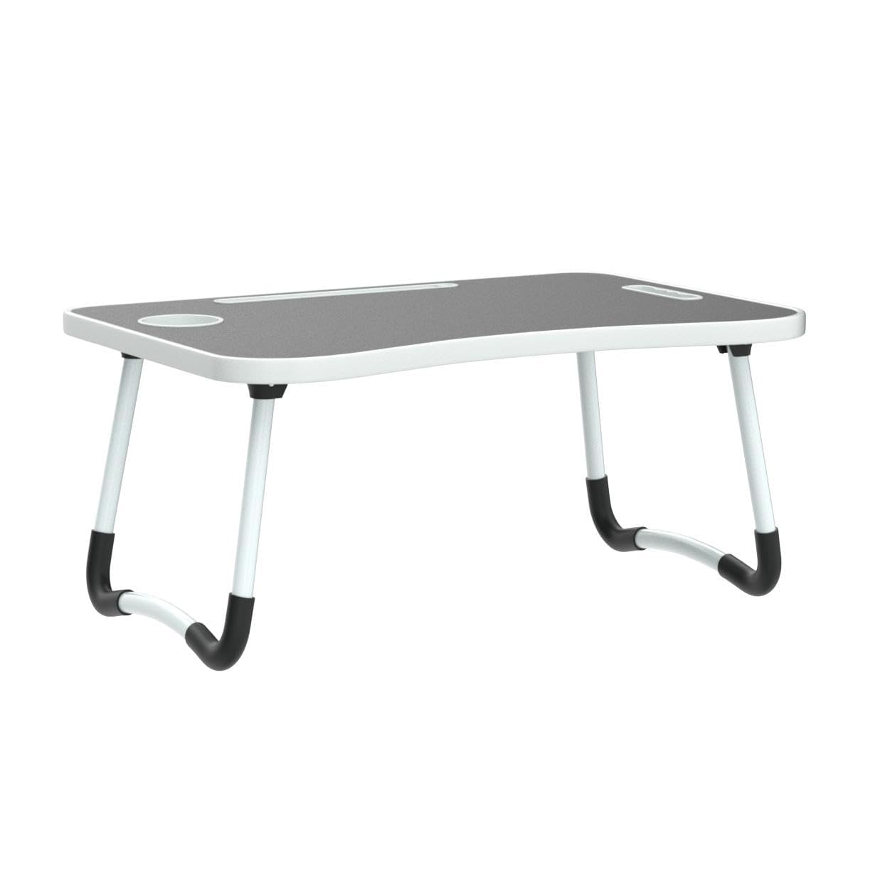 Lap Desk, Foldable Desk Bed Tray, Standing Desk, Laptop Desk, TV Tray Tables for Eating, Bed Table, Bed Desk, Breakfast Tray, Laptop Stand for Bed and Couch, Portable Desk for Dinner, Reading, (Gray)