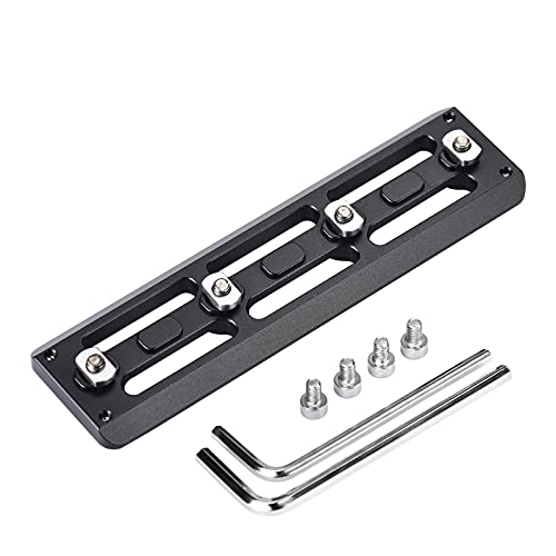 SUNWAYFOTO 5.51 inch M-Lok Arca Rail Mount Adapter Accessories for Arca-Swiss/RRS Tripod Head Aluminum SMP-140