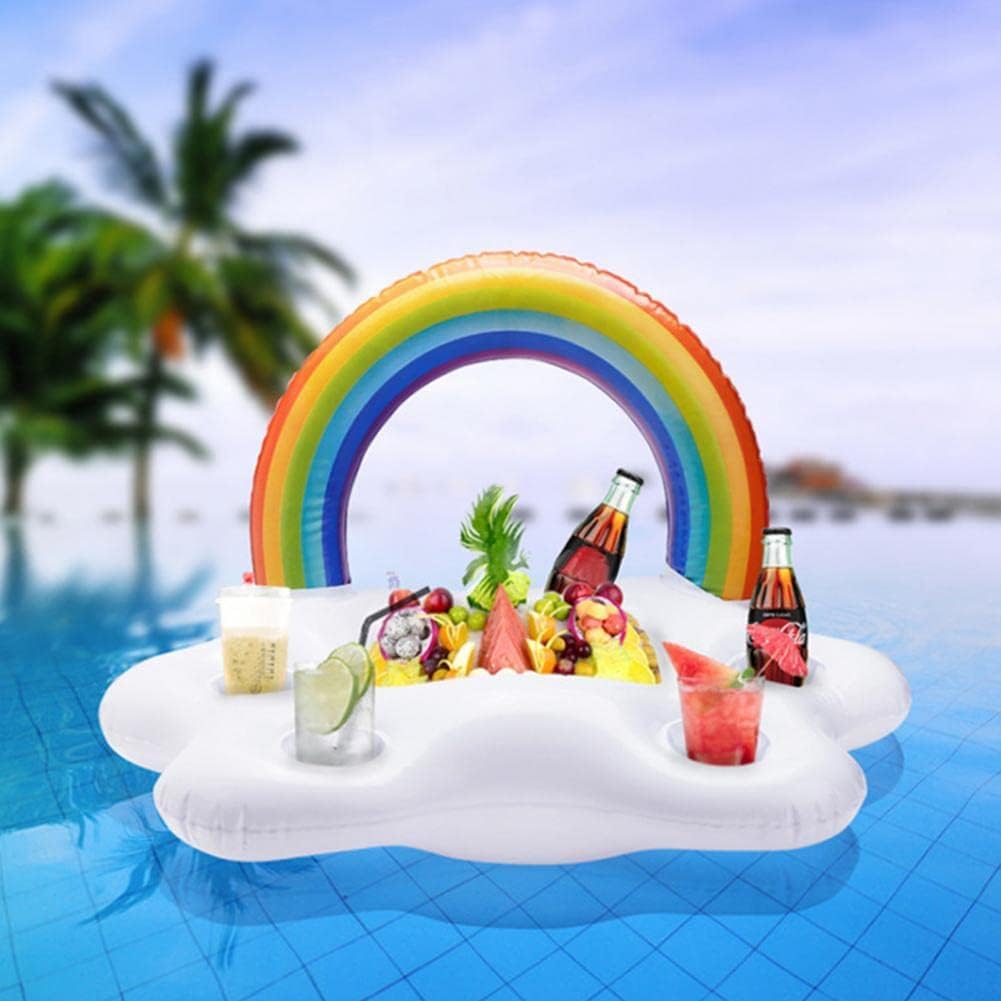 Ice Buckets Summer Inflatable Ice Bucket Drink Holder Floating Pools Water Ice Bucket for Beer Drink Table Cup Holder Ice Bar Cooler Bar