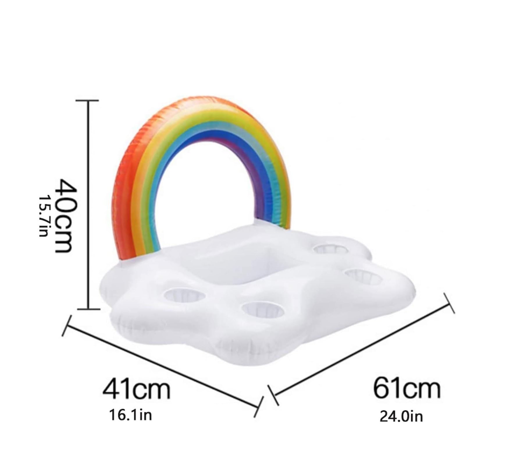 Ice Bucket Summer Inflatable Ice Bucket Drink Holder Floating Pools Water Ice Bucket for Beer Drink Table Cup Holder Ice Bar Cooler Party