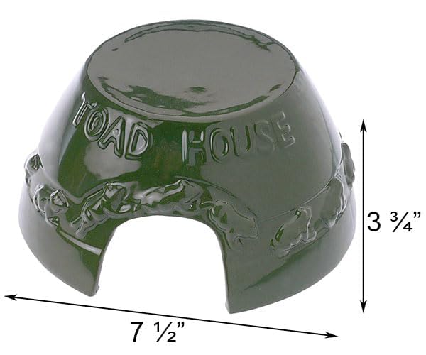 Four Pack of Esschert Design Green Toad Houses