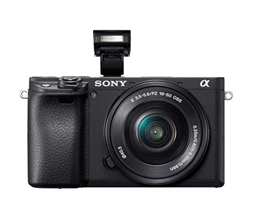 Sony Alpha a6400 Mirrorless Camera: Compact APS-C Interchangeable Lens Digital Camera with Real-Time Eye Auto Focus, 4K Video & Flip Up Touchscreen - E Mount Compatible Cameras - ILCE-6400/B Body
