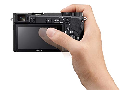 Sony Alpha a6400 Mirrorless Camera: Compact APS-C Interchangeable Lens Digital Camera with Real-Time Eye Auto Focus, 4K Video & Flip Up Touchscreen - E Mount Compatible Cameras - ILCE-6400/B Body